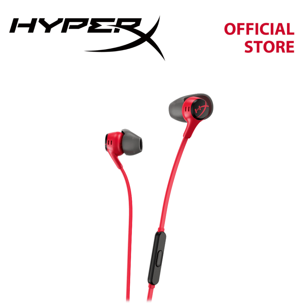 HyperX Cloud Earbuds II Gaming Headphones หูฟังเอียร์บัด หูฟังมีสาย การเชื่อมต่อแบบ 3.5 มม. ...