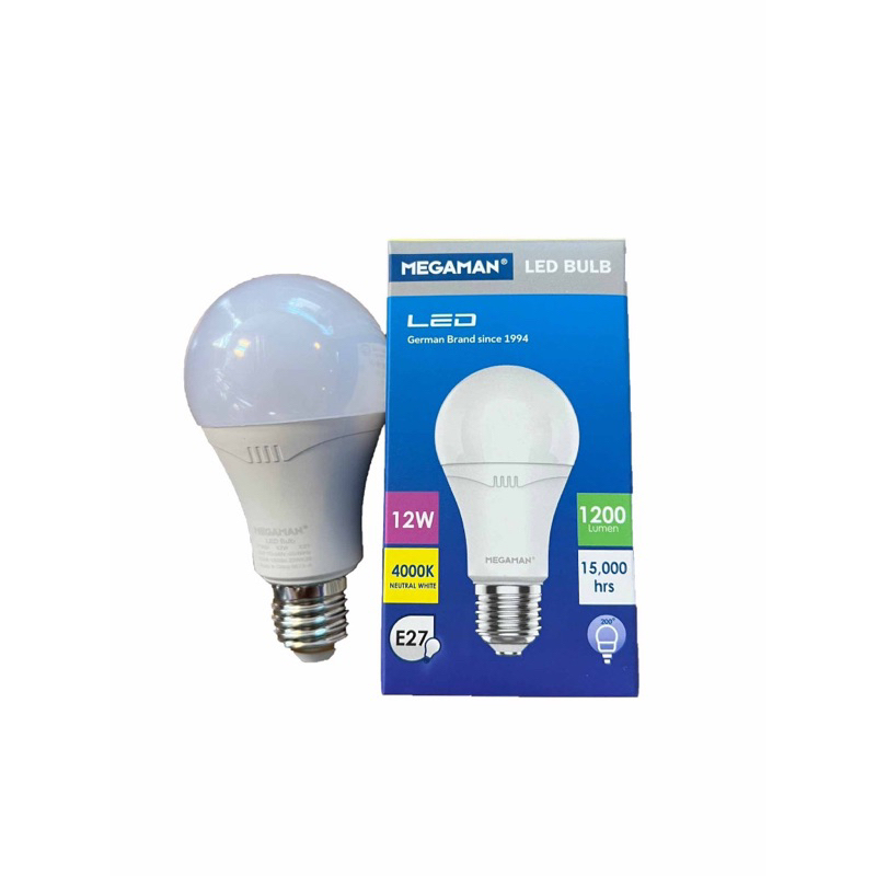 Megaman หลอดไฟ LED Bulb 12W ขั้ว E27 | Shopee Thailand