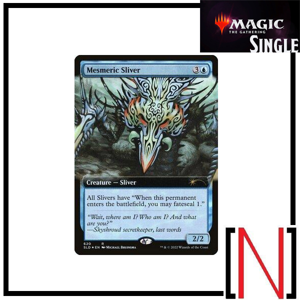 [MTG][Single][SLD] Mesmeric Sliver ระดับ Rare [ภาษาอังกฤษ] | Shopee ...