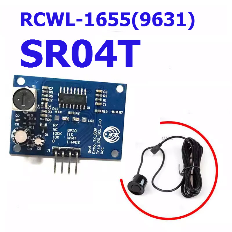 RCWL-9631 (JSN-SR04T 3.3V-5V )(Trig-Echo) ,UART(TX-RX), I2C(SDA,SCL),1 Wire(Trig) | Shopee Thailand