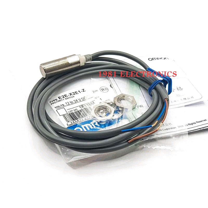 PROXIMITY E2E-X2E1-Z พร็อกซิมิตี้เซ็นเซอร์ ระยะการจับ 2มิล M12 3สาย NPN NO | Shopee Thailand