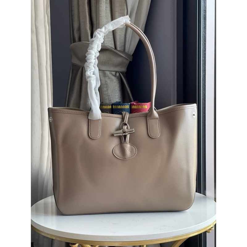 Longchamp ROSEAU ESSENTIAL Tote bag L | Shopee Thailand