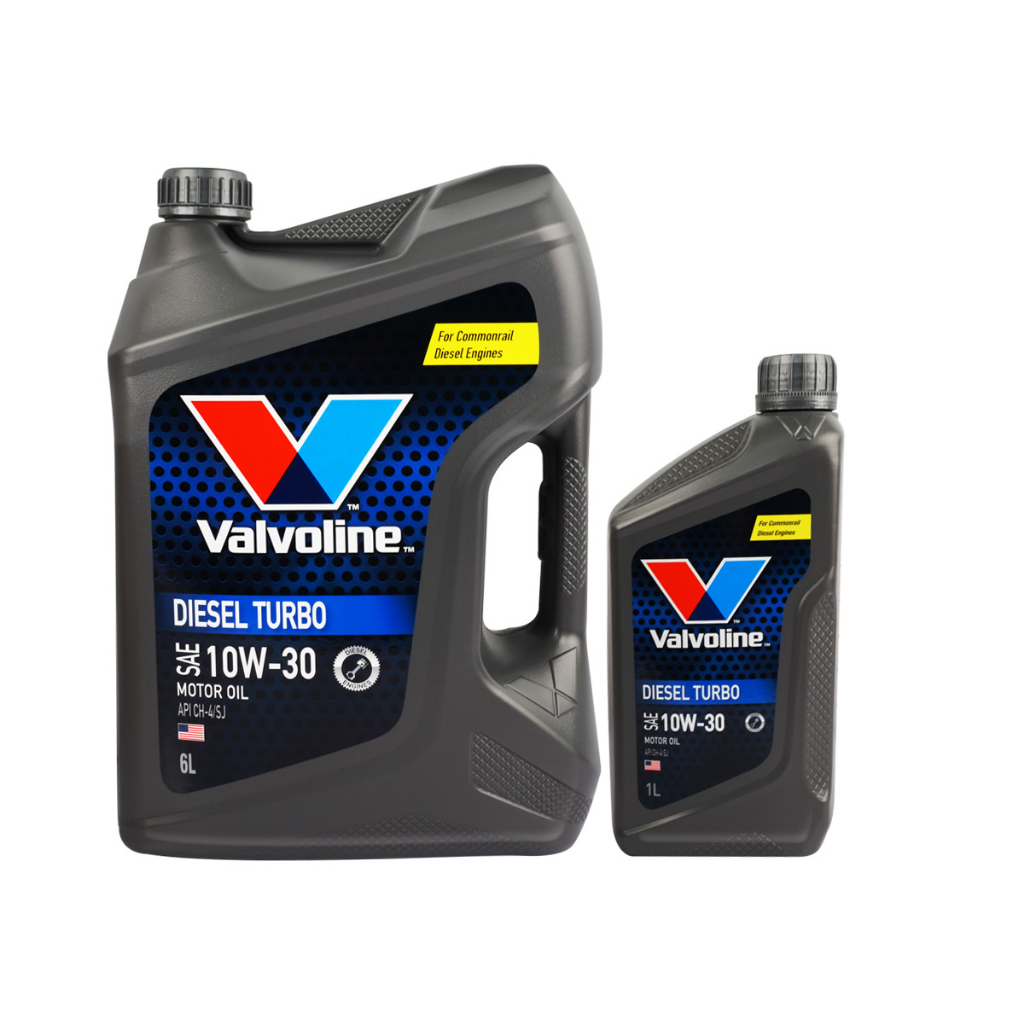 น้ำมันเครื่อง VAL DIESEL TURB0 10W30 VALVOLINE 6L+1L [55423793] ( 1 ...