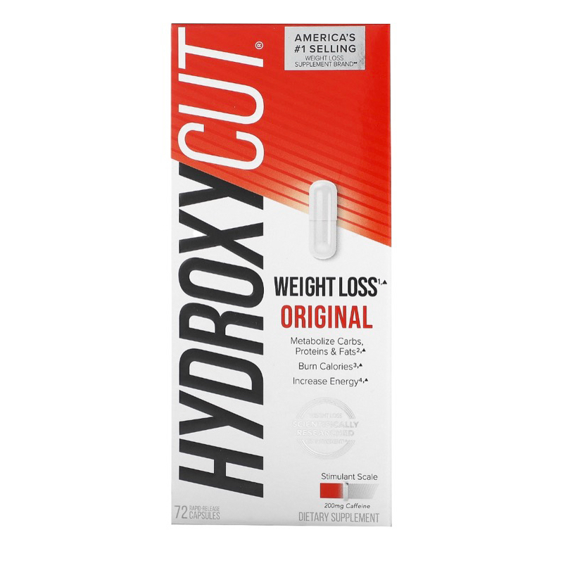 Hydroxycut Weight Loss Original, 72 Rapid-Release Capsules | Shopee ...
