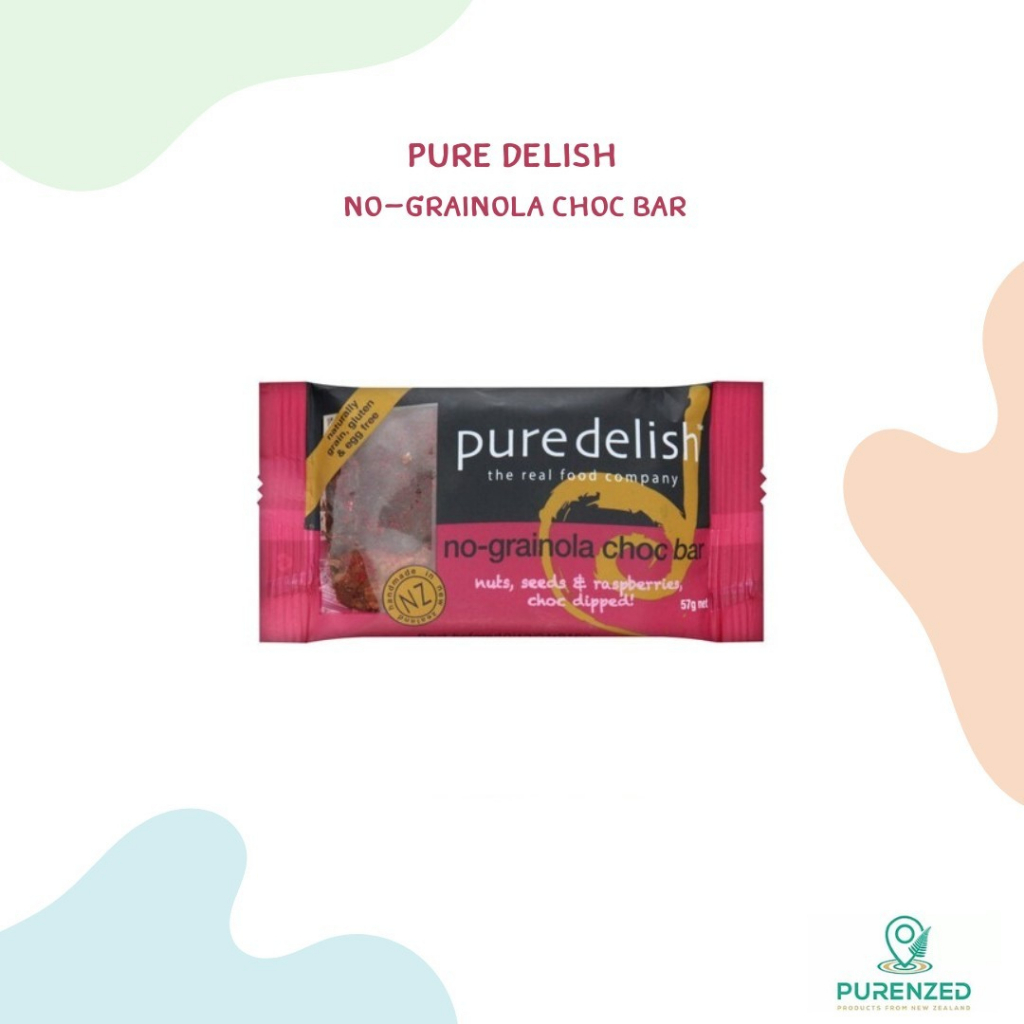 Pure delish nograin-ola choc bar โนเกรนโอล่า ช็อก บาร์ (57 กรัม / 1 ...