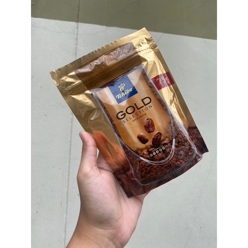 กาแฟTchibo gold selection แบบซอง รีฟิว ทชิโบ โกลด์ ซีเล็คชั่น 75 กรัม ...