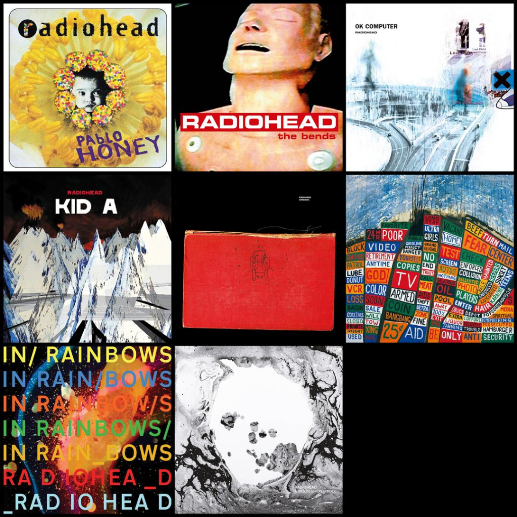 CD Audio คุณภาพสูง เพลงสากล Radiohead 8 Albums (ทำจากไฟล์ FLAC คุณภาพ ...