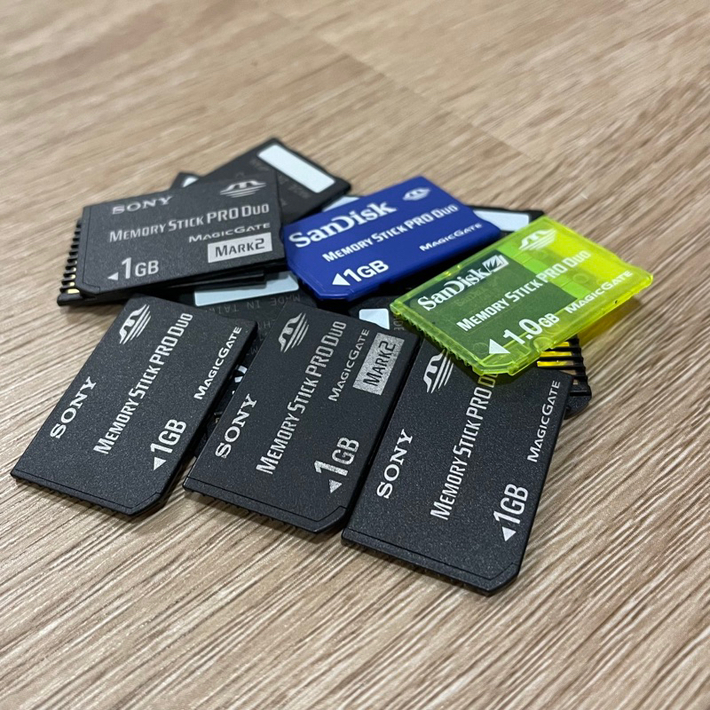 Memory Stick Pro Duo / Memory Stick Duo เมมโมรี่การ์ด PSP, กล้อง Sony ...