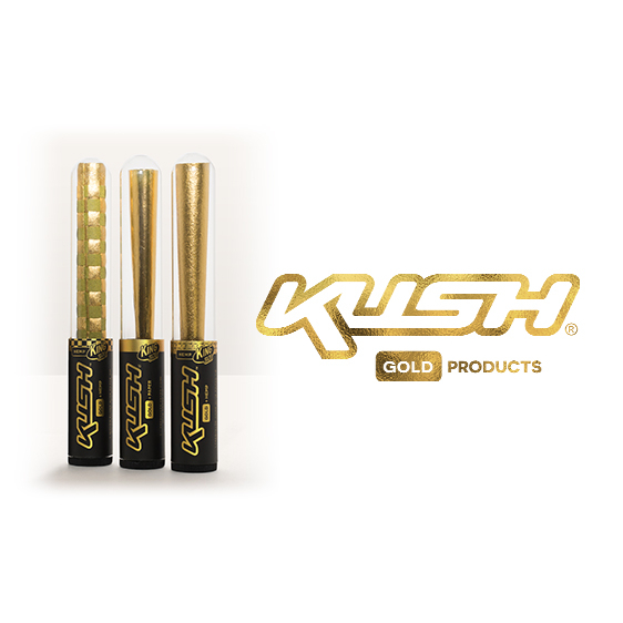 Kush 24K Gold Pre-Roll Cone King Size (ของแท้) กระดาษโรลสำเร็จ พร้อมก้น ...
