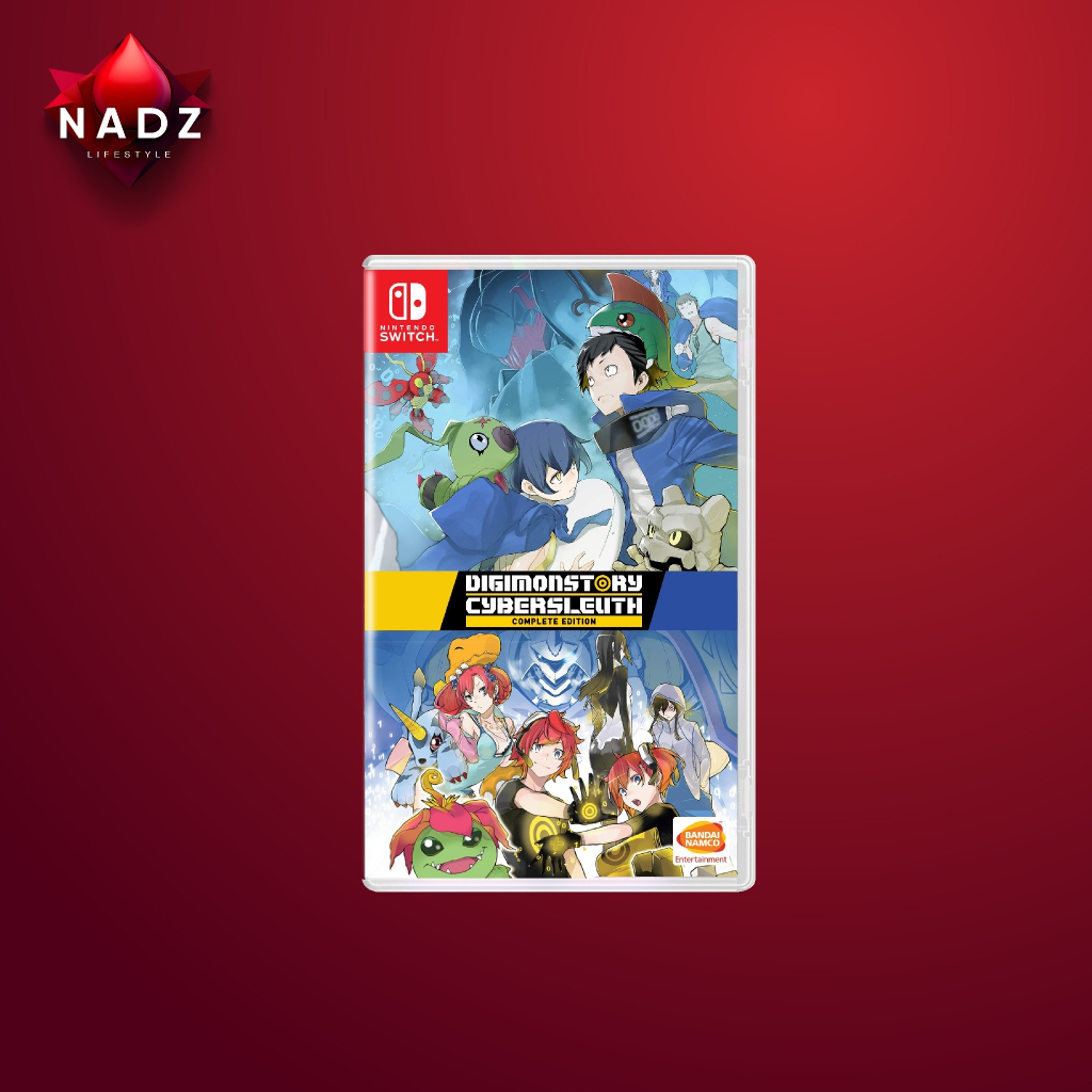 Nintendo Switch : DIGIMON STORY: CYBER SLEUTH COMPLETE EDITION (R1)(EN) | Shopee Thailand