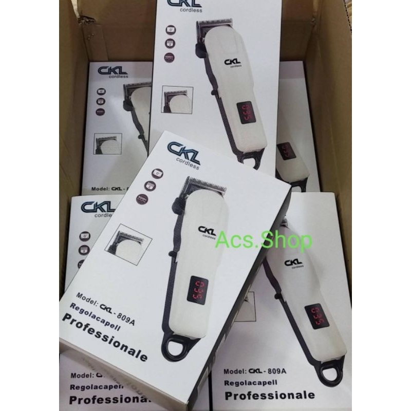 (พร้อมส่ง) KEMEI KM - 809A หรือ CKL - 809A / 1992 แบตตาเลี่ยน ตัดผม ...