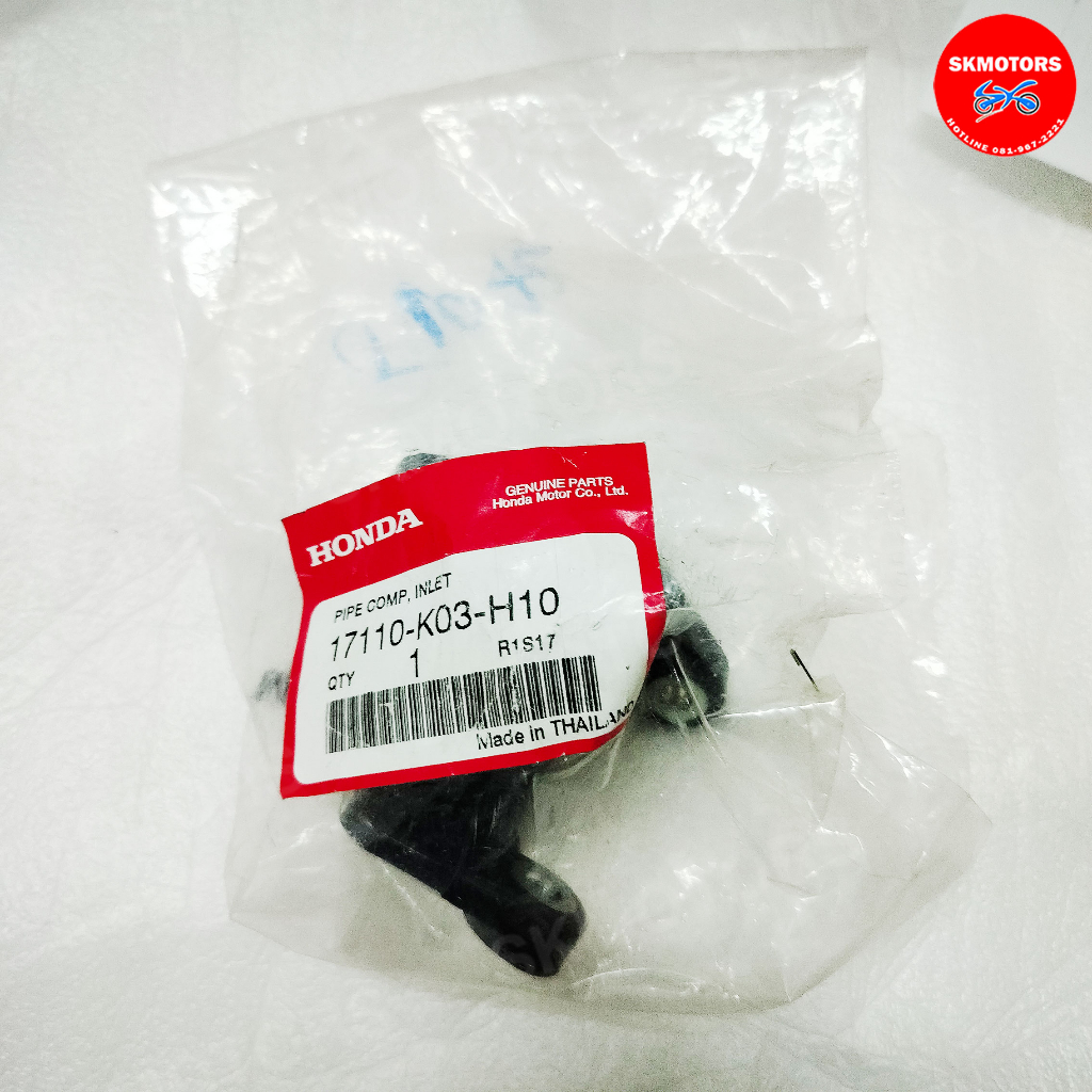 ท่อไอดี รหัส 17110-K03-H10 สำหรับรถรุ่น HONDA WAVE110I ปี 2018-2020 ...