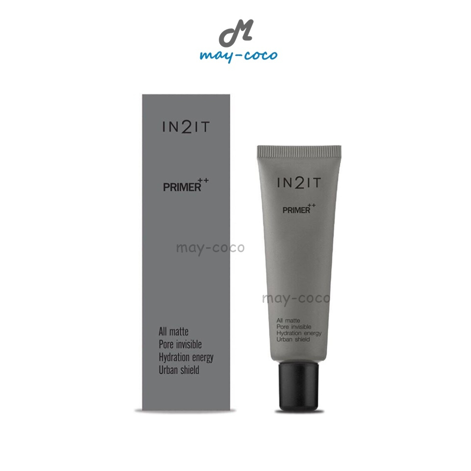 ถูก/แท้/มีไลฟ์ ไพรเมอร์ IN2IT Primer Plus All Matte Pore invisible Hydration energy Urban Shield ...
