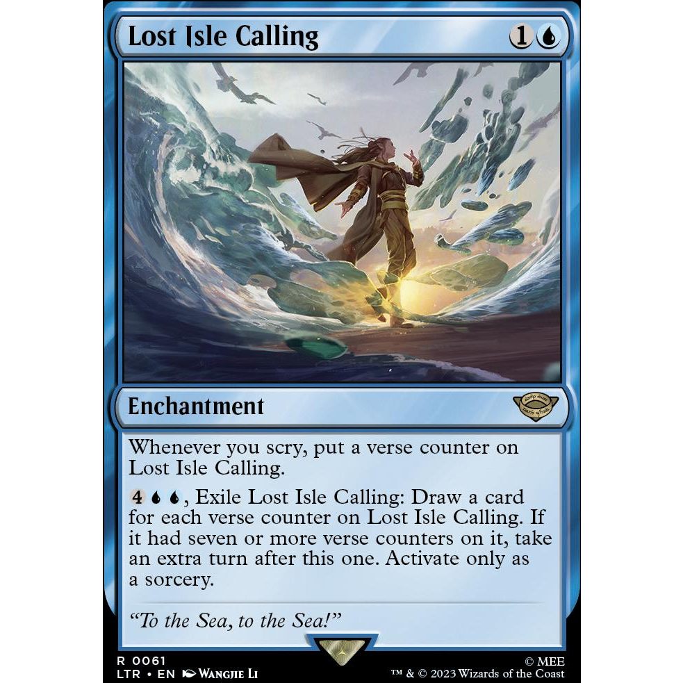 [MTG][Single][LTR] Lost Isle Calling ระดับ Rare [ภาษาอังกฤษ] | Shopee ...