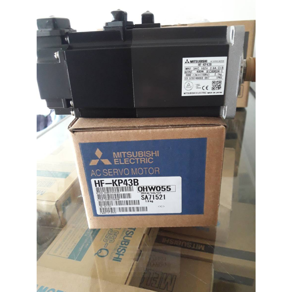AC SERVO MOTOR MITSUBISHI HF-KP43B ราคารวมVat มีสต๊อกในไทย | Shopee ...