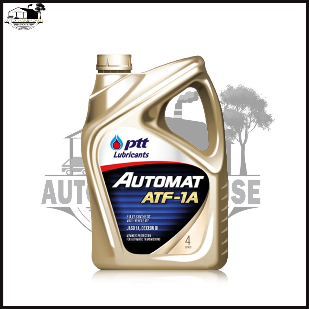 น้ำมันเกียร์ออโต้ PTT AUTOMAT ATF-1A 4L. เหมาะสำหรับเกียร์อัตโนมัต ปตท ...