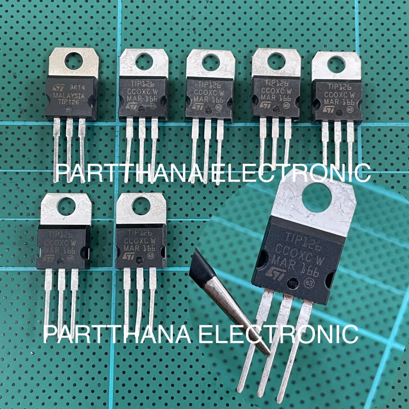 TIP126 PNP 5A 80V แพ็คละ 5ตัว | Shopee Thailand