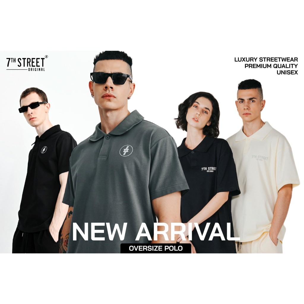 7th Street - Oversize Polo - Street Style - รุ่น PLIM สุด Premium กับ ...