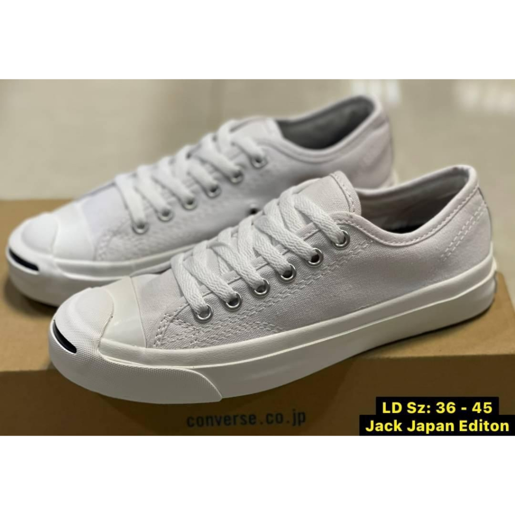 Jack Japan Edition รองเท้าผ้าใบคอนเวิส มี 5 สี ไซส์ 36-44 รองเท้าผ้าใบ ...