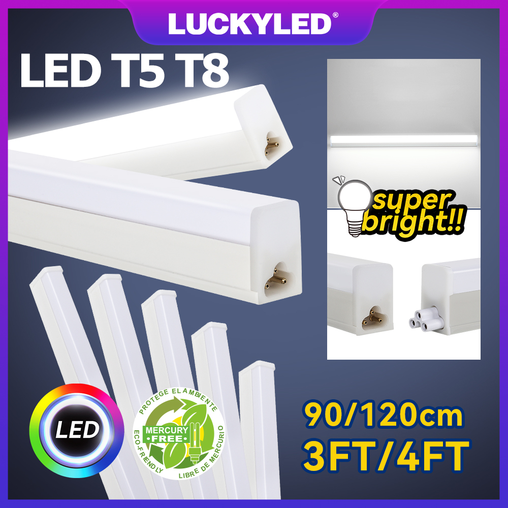 LUCKYLED 90/120cm 14W 18W LED T5 ชุดรางแอลอีดี หลอดยาว LED ขนาดเล็ก led ...