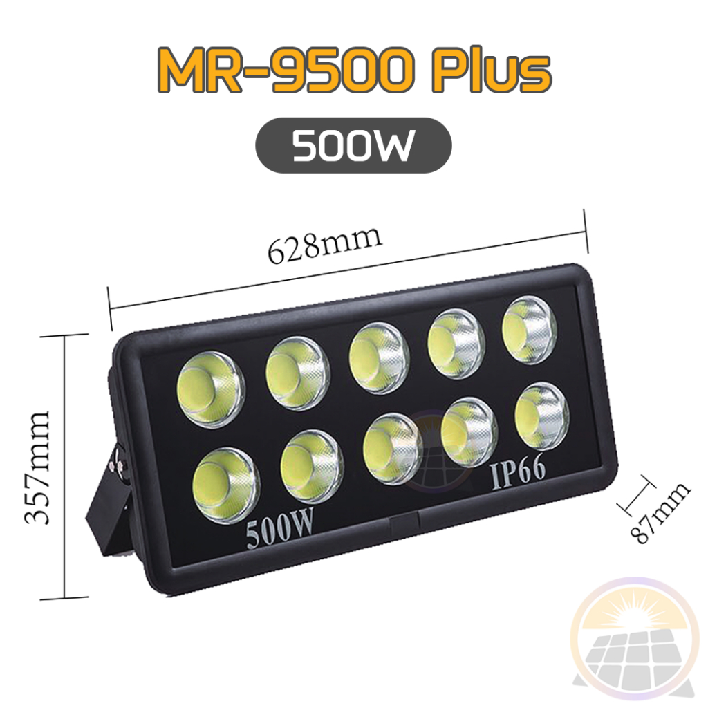 ไฟสว่างมาก ไฟสปอร์ตไลท์ 600W ไฟสปอร์ตไลท์ led กันน้ํา แสงสีขาว สปอร์ตไลท์ 220V เสียบปลั๊กไฟ ไฟ ...