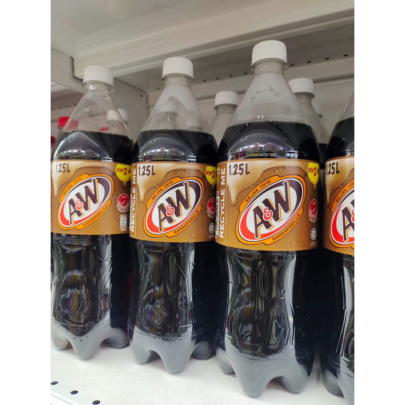 (สินค้ามีพร้อมส่ง) A&W (1.25L/1L) และ Sarsi เป็นน้ำ Root Beer ...