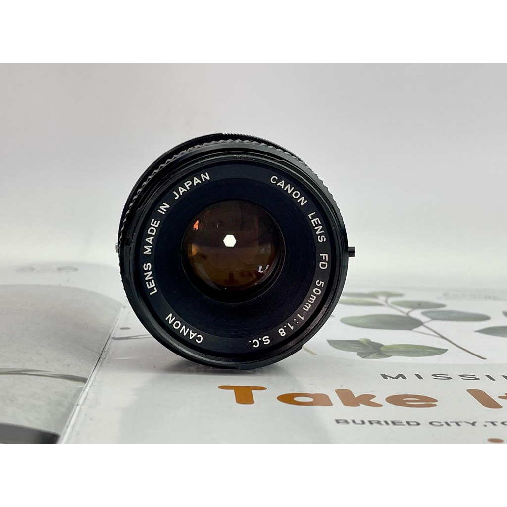CANON FD LENS 50MM.F1.8 S.C | Shopee Thailand