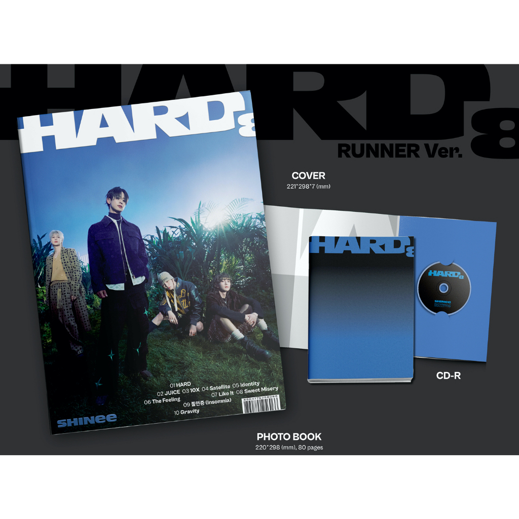 พร้อมส่ง [SHINEE] อัลบั้ม 'HARD' (8th Studio Album) (Photo Book Ver ...