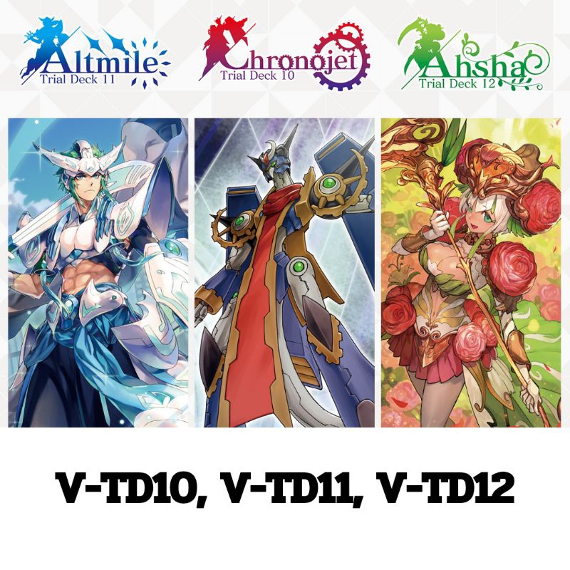 [พร้อมส่ง] Vanguard V ชุด V-TD10, V-TD11, V-TD12 โครโน่เจ็ท อัลท์ไมล์ อาช่า เก่งทุกเด็ค จัดหนัก ...