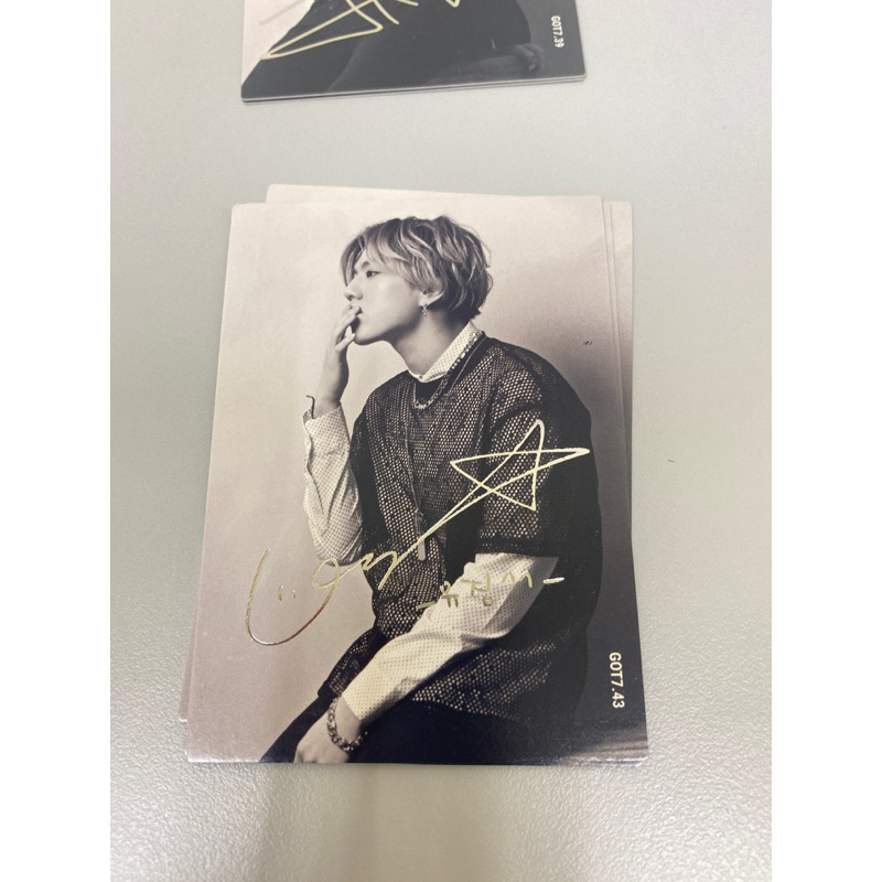 การ์ด got7 star collection การ์ดลายเซ็นต์ | Shopee Thailand