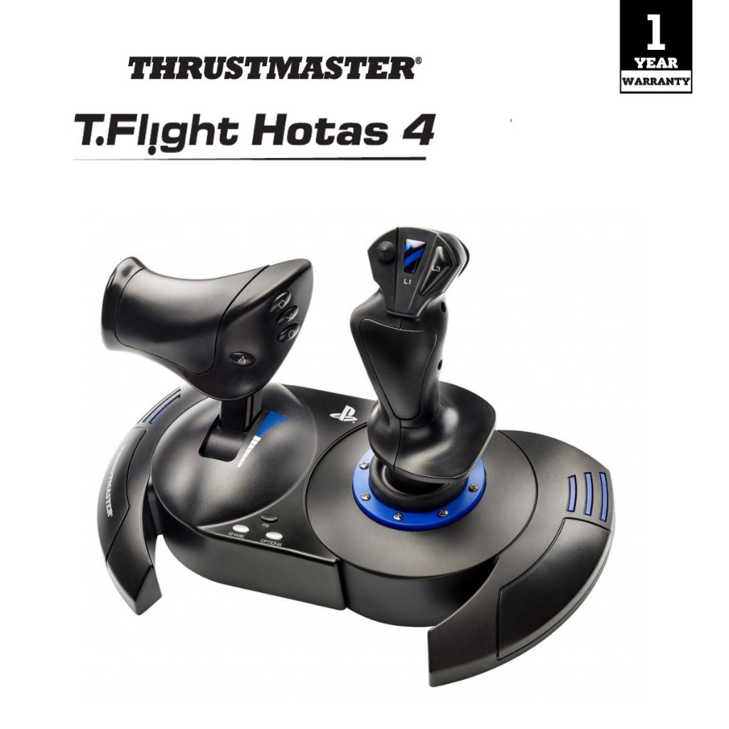 [พร้อมส่ง] THRUSTMASTER TS-T.FLIGHT HOTAS 4 รองรับ PC-PS4-PS5 (รับประกันศูนย์ไทย 1 ปี) | Shopee ...