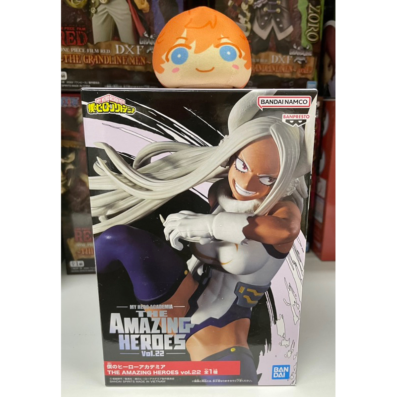 Banpresto My Hero Academia The Amazing Heroes Mirko Figure | Shopee ...