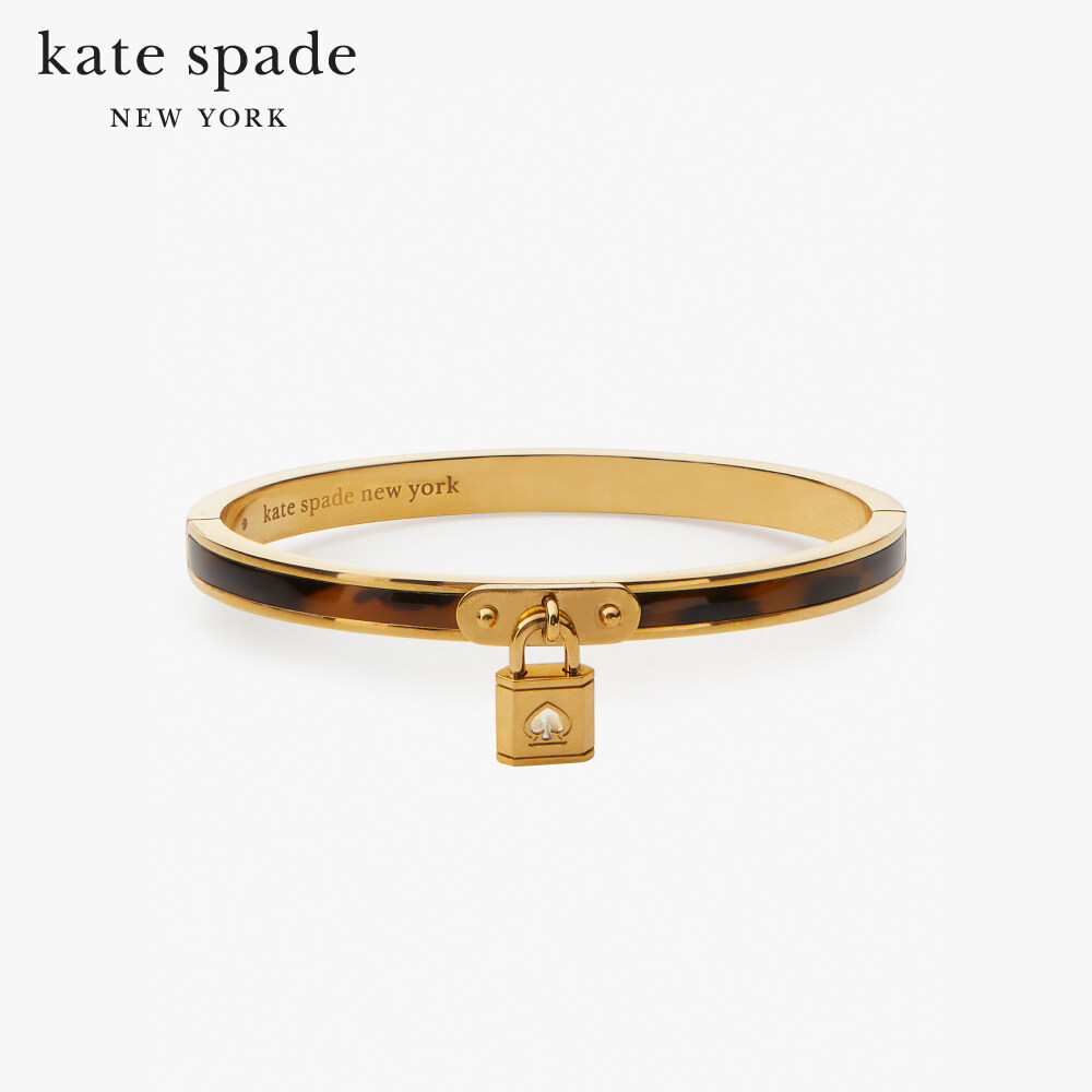 KATE SPADE NEW YORK LOCK AND SPADE CHARM BANGLE KD323 กำไลข้อมือ ...