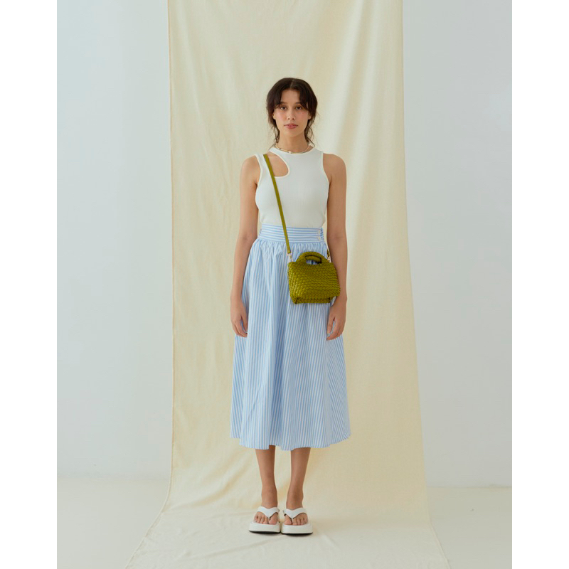 Sugar Monday Pun Pun Mini Handbag กระเป๋าสะพาย หนังPremium PU สานมือ ...