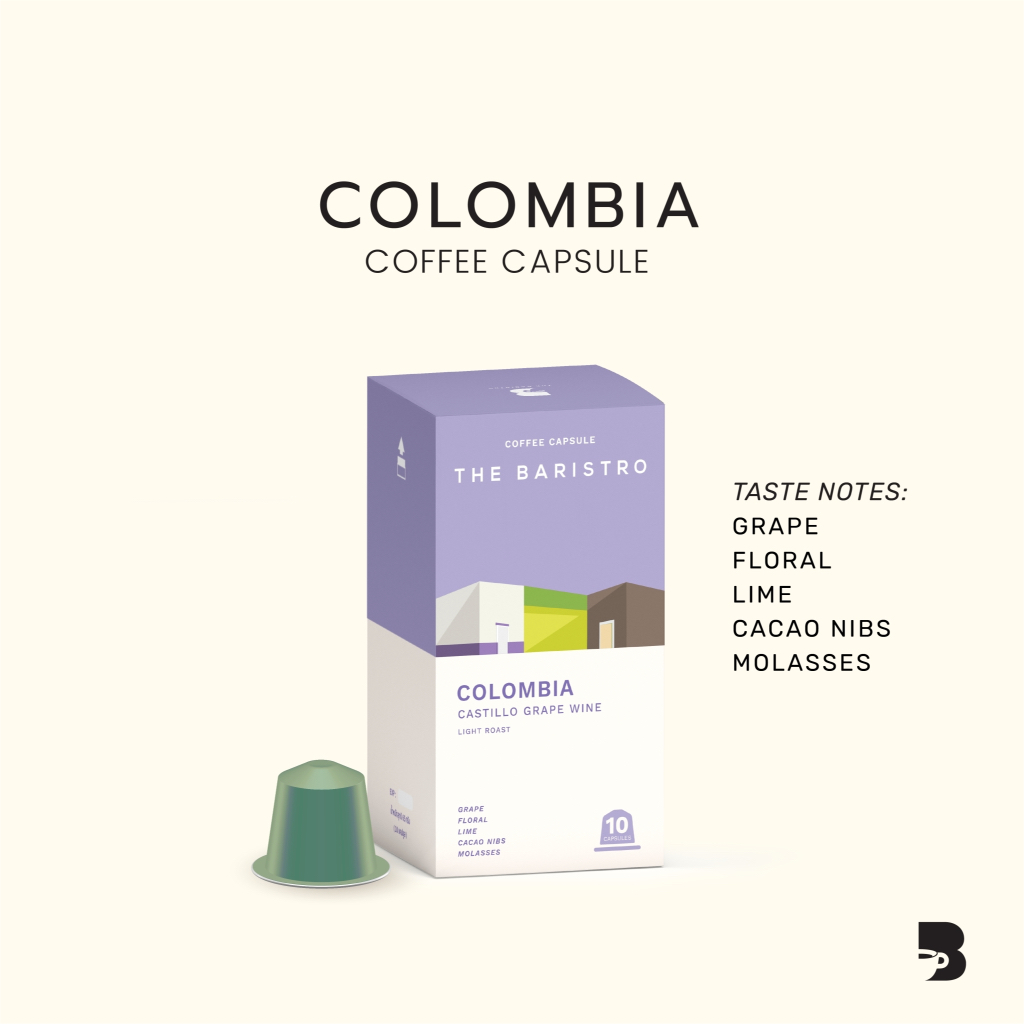 The Baristro Coffee Capsule 1 กล่อง มี 10 แคปซูล มี 18 รสชาติ | Shopee ...