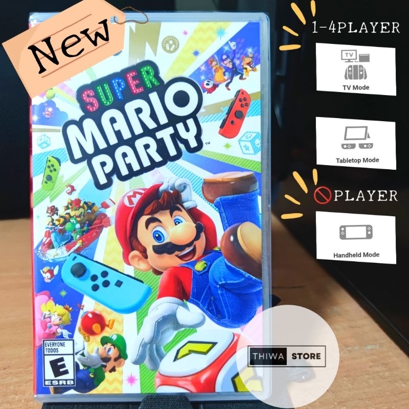 (มือ1) Nintendo Switch | Super Mario Party | Shopee Thailand