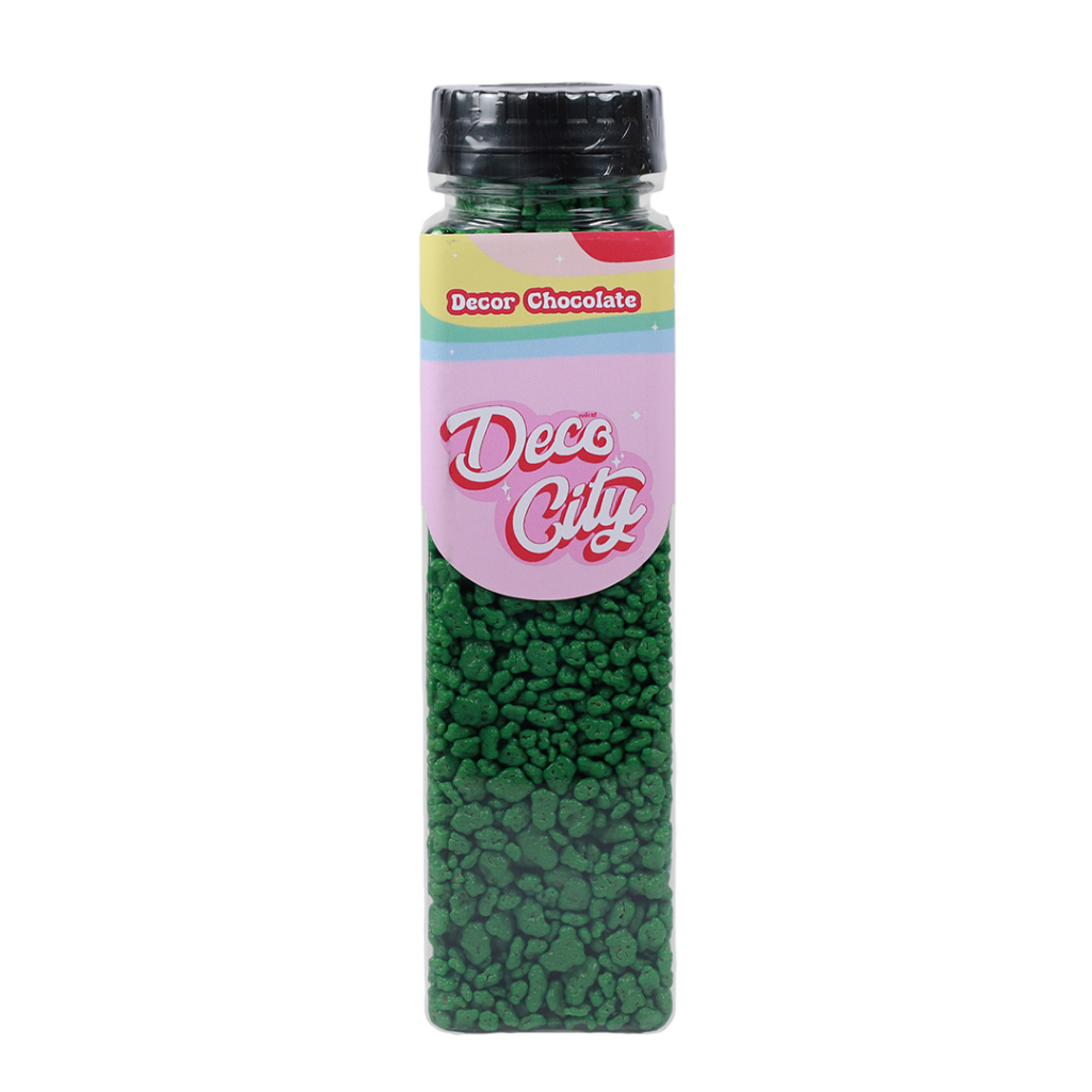 Chococity วาฟเฟิลเคลือบช็อกโกแลต สีเขียว Waffle Crumble coated in green ...