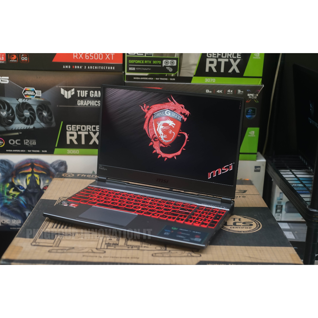 โน๊ตบุ๊คเล่นเกมมือสอง MSI Alpha 15 A3DD-014TH R7 3750H RAM 16 GB M.2 ...