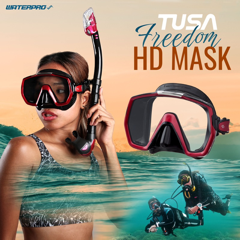 TUSA - Freedom HD Mask - หน้ากากดำน้ำ | Shopee Thailand
