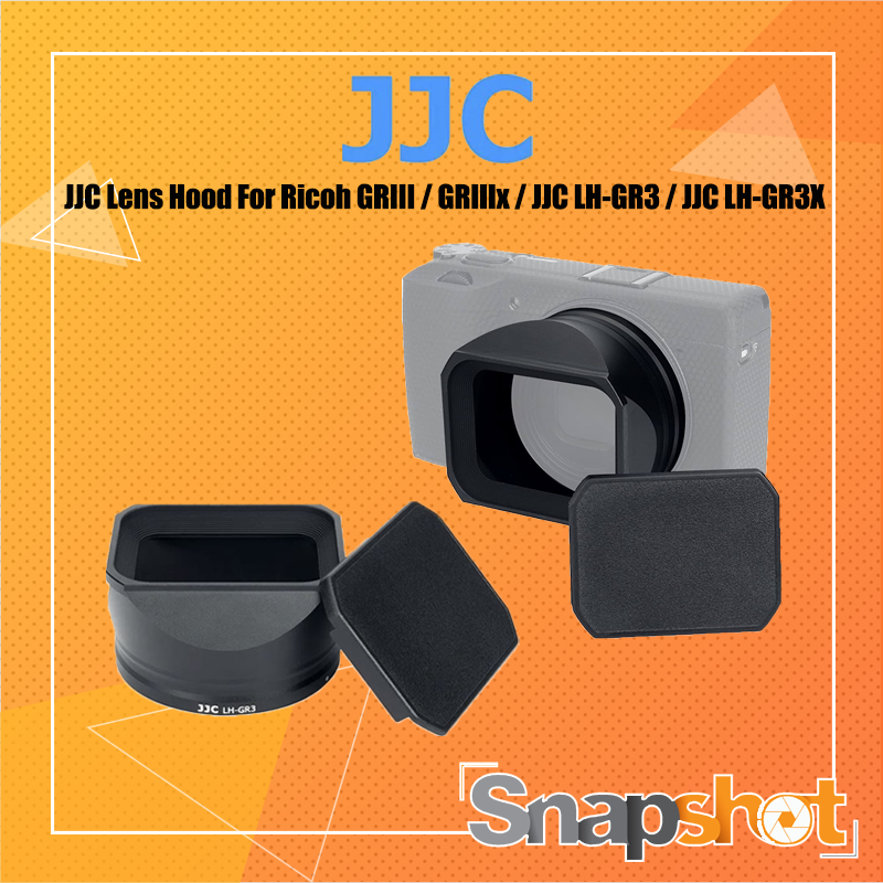 JJC Lens Hood Ricoh GRIII / GRIIIx / JJC LH-GR3 / JJC LH-GR3X ฮูด Ricoh ...