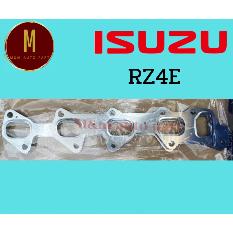 ประเก็นไอเสีย-ไอเสีย ISUZU RZ4E RZ4E-TC X-SERIES DMAX MU-X 1900CC DDI ...
