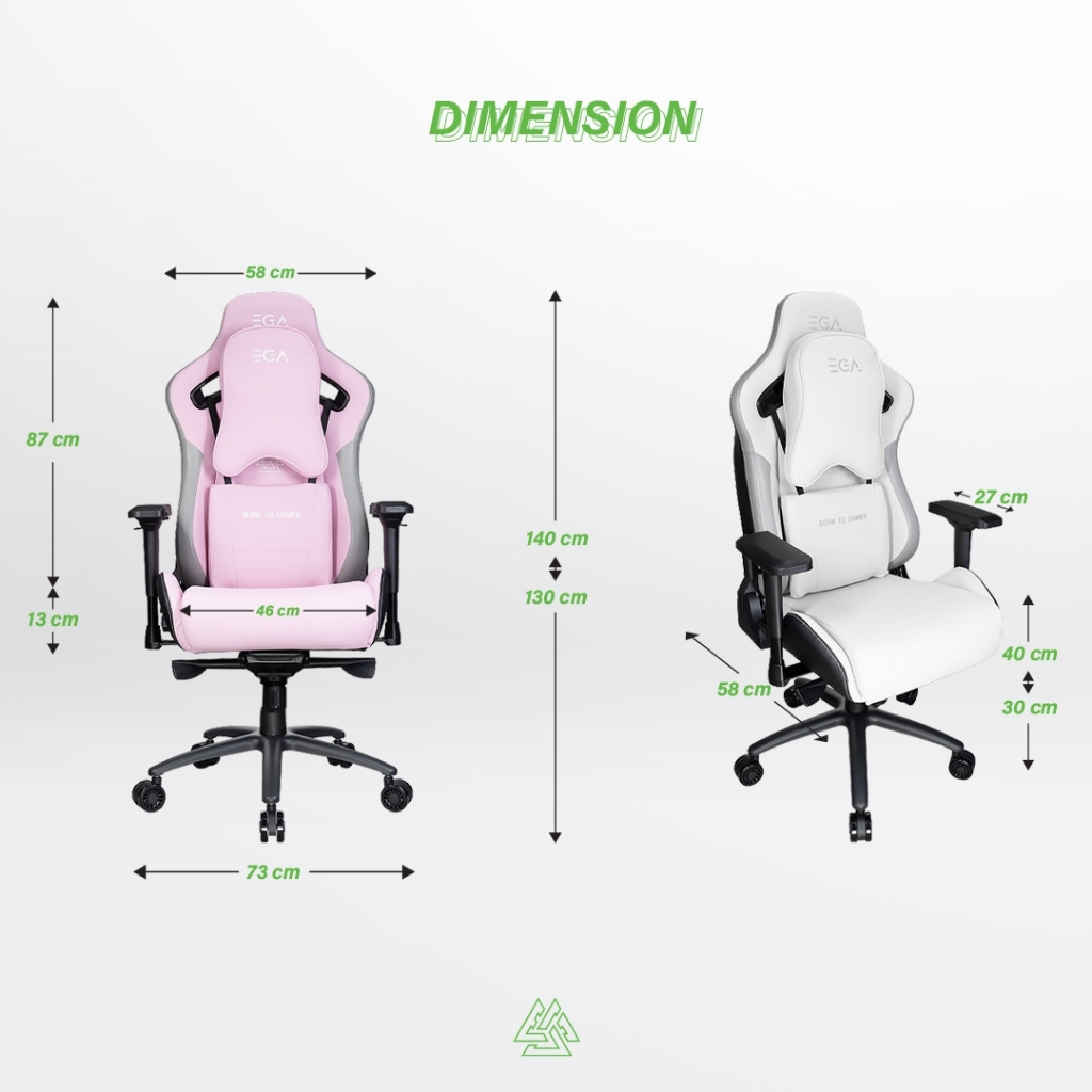 EGA เก้าอี้เกมมิ่ง Type G3 + G3 New color มีให้เลือก 4 สี Black/Red ...