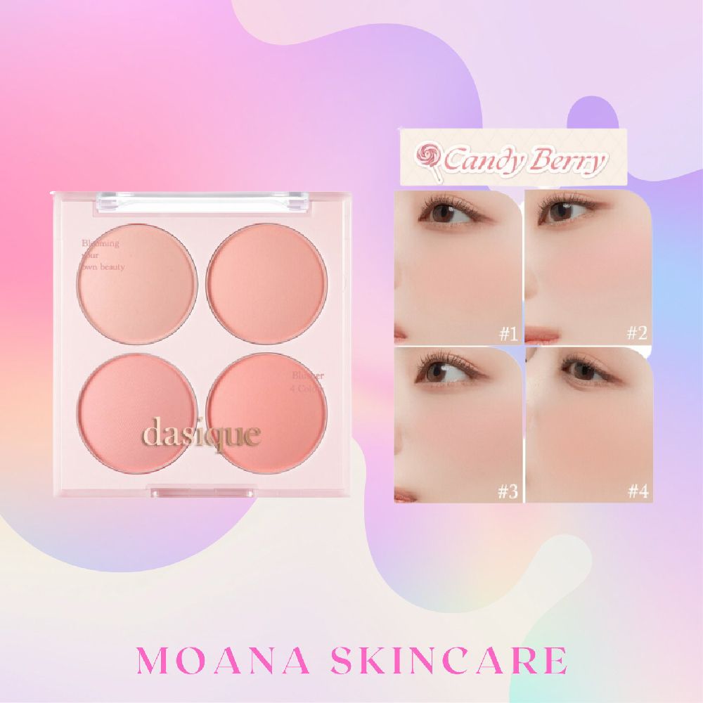 DASIQUE Blending Mood Cheek Ice Cream Collection 10.4g #07 Candy Berry | Shopee Thailand