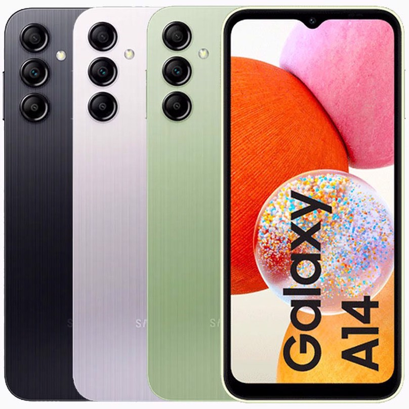 Samsung Galaxy A14 4G (4/128) แถมฟรีหัวชาร์จของแท้ เครื่องแท้ รับประกัน ...