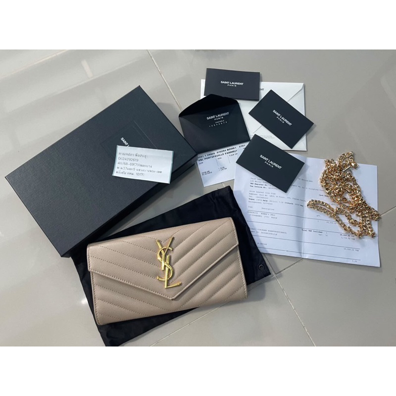 yslกระเป๋าแท้พร้อมใบเสร็จใหม่มากเท่ามือ1ใช้ครั้งเดียว | Shopee Thailand