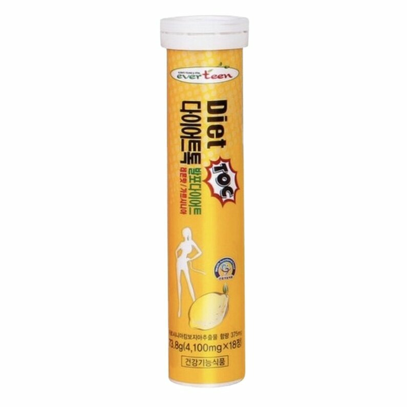 Everteen EverSlim Diet EverVITA Plus (18เม็ด/หลอด) เม็ดฟู่ละลายไขมัน เอ ...