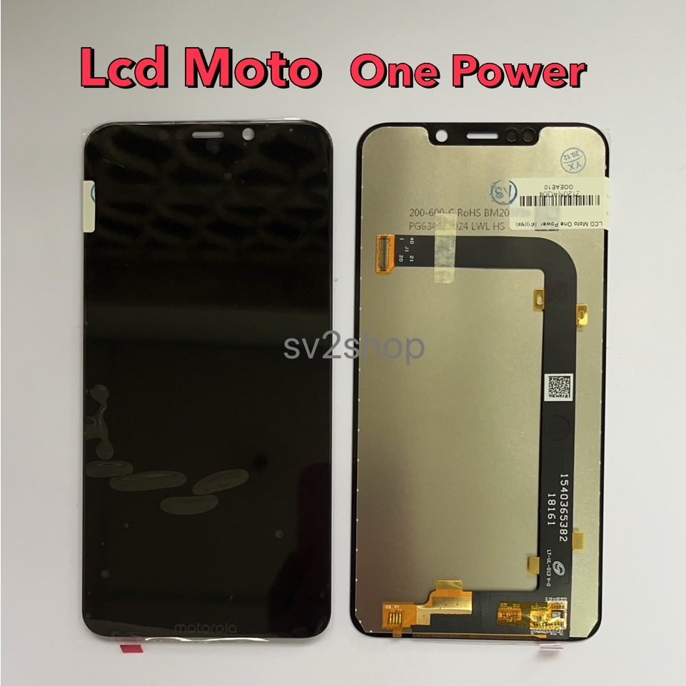 หน้าจอใช้ สำหรับ Moto Lcd Moto One Power หน้าจอ+ทัสกรีน แถมฟรีชุดไขควง ...