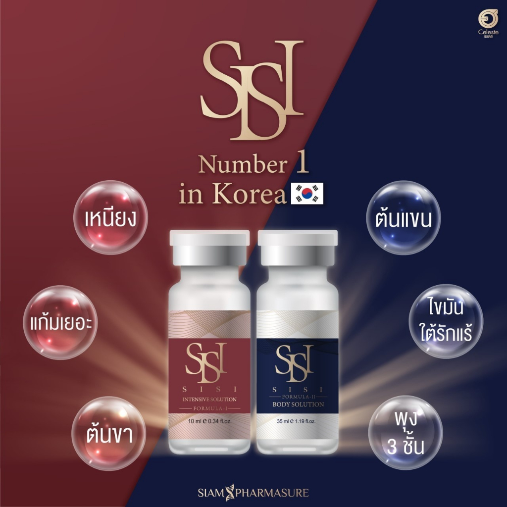 SISI FACE / BODY Solution ของแท้100% มี อย ไทย | Shopee Thailand