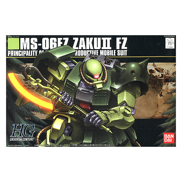 Bandai HGUC 1/144 MS-06FZ Zaku II FZ (Kai) | Shopee Thailand