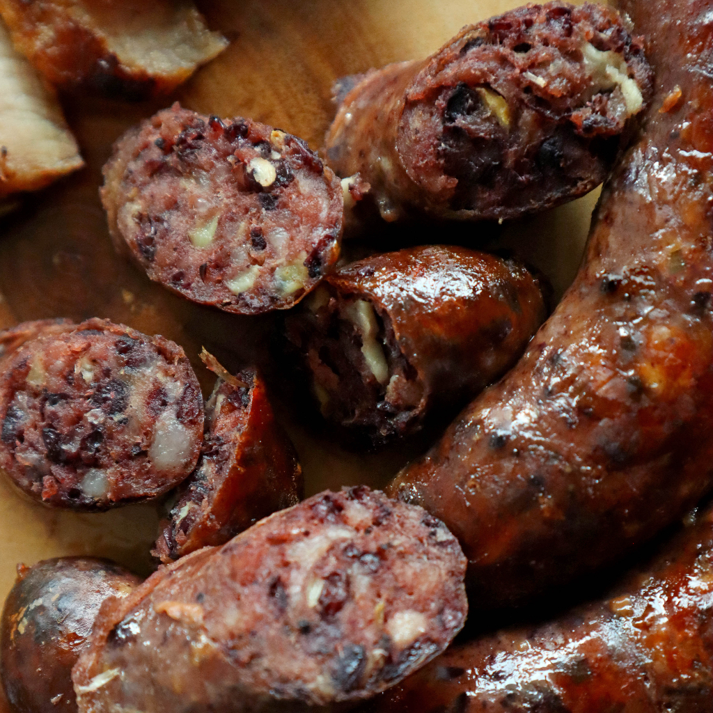 Uncle Boss_Isaan Kurobuta Riceberry Sausage | Shopee Thailand